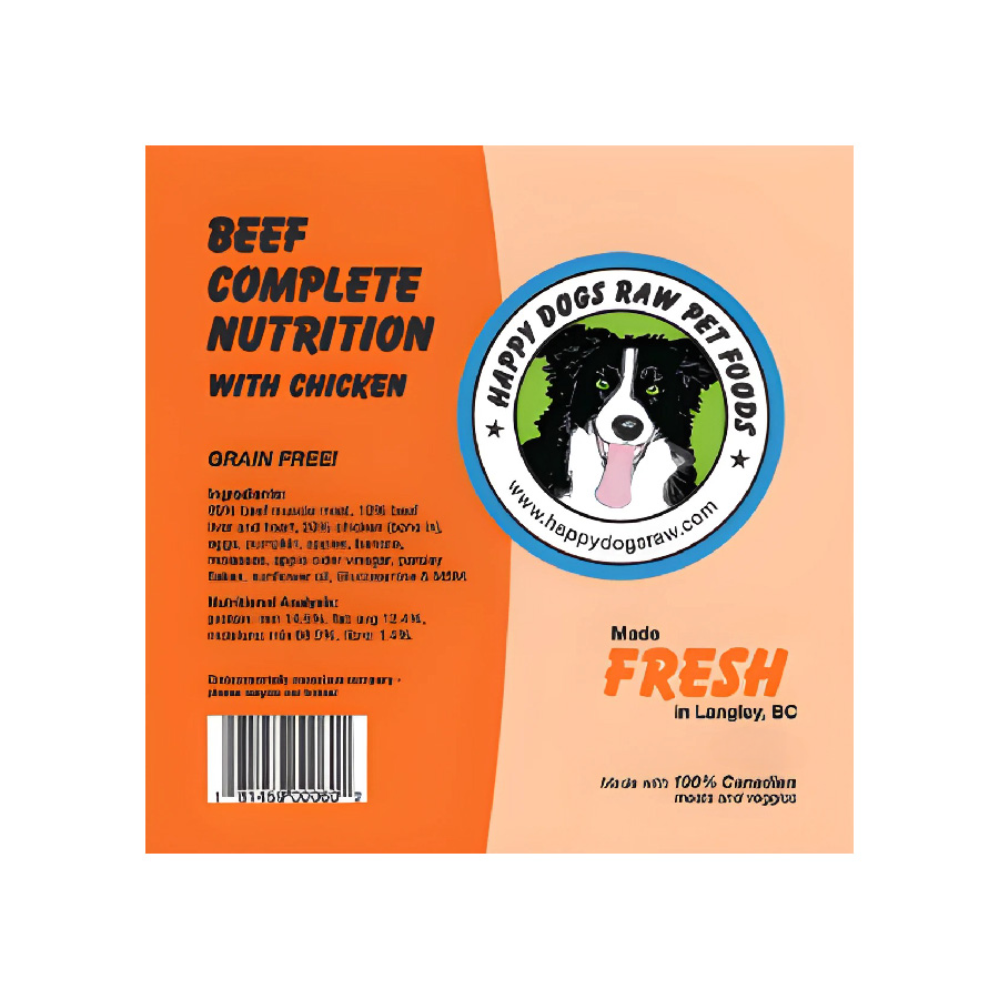 Beef Complete Nutrition with Chicken - 9lb Box – Higgie's Pet