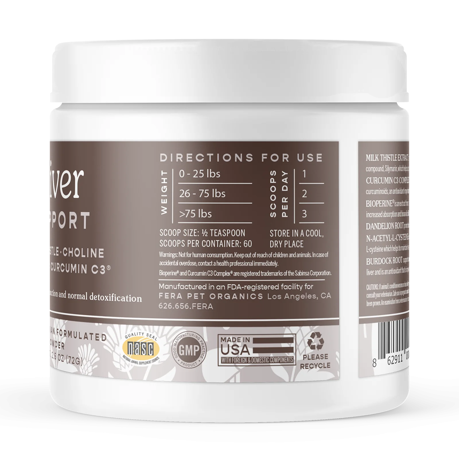 Liver Support Powder – Higgie's Pet
