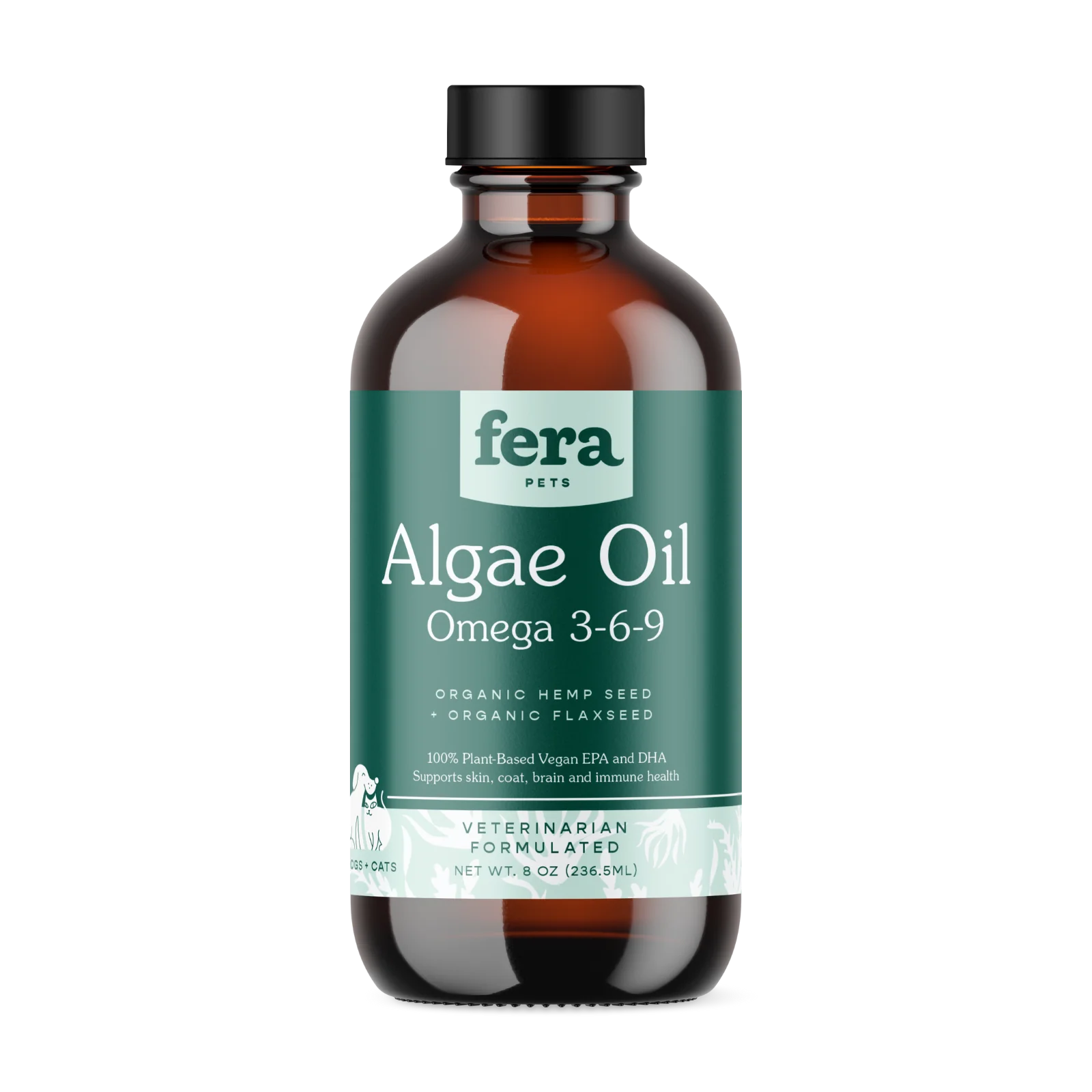 Vegan Omega-3s Algae Oil 8oz - liquid – Higgie's Pet